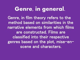 Genre analysis | PPT