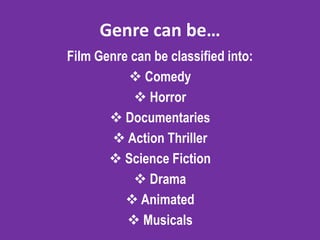 Genre analysis | PPTX