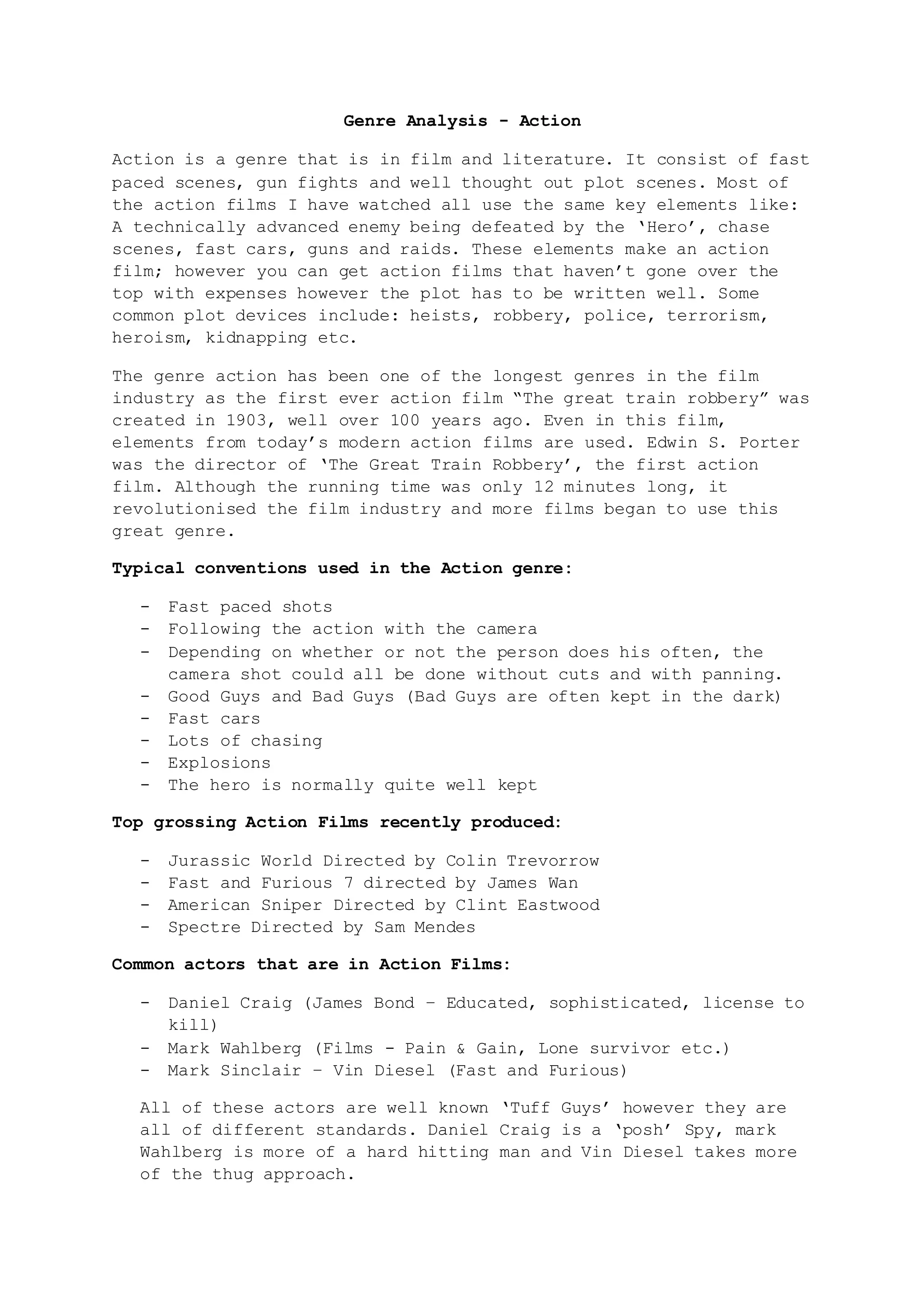 Genre analysis | PDF