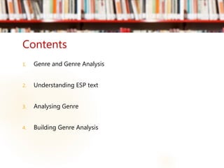 Genre analysis | PPTX
