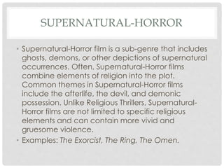 Genre analysis a2 | PPTX