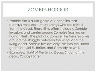 Genre analysis a2 | PPTX