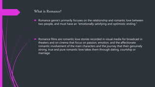 Genre Analysis - Romance | PPTX