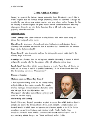 Genre Analysis | PDF