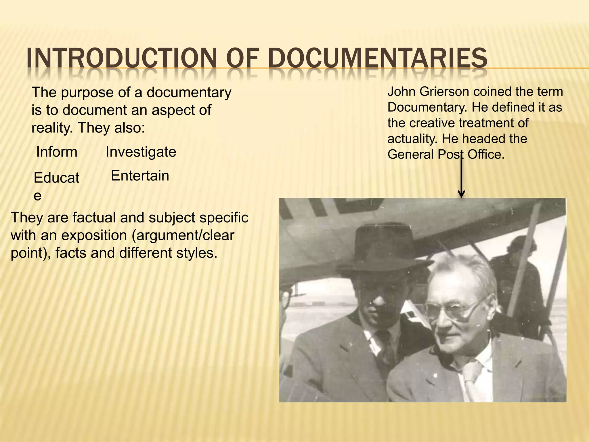 Genre analysis powerpoint | PPT