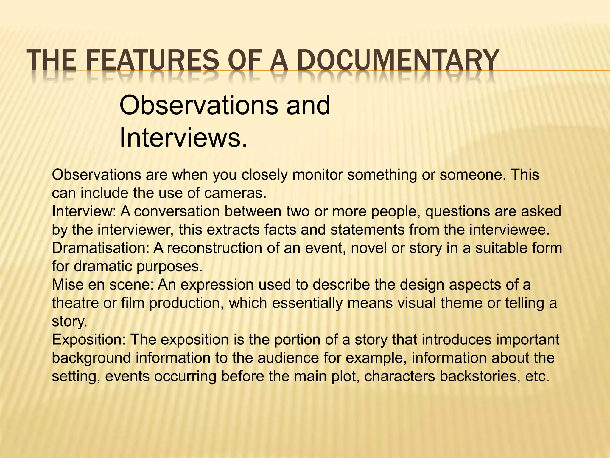 Genre analysis powerpoint | PPT