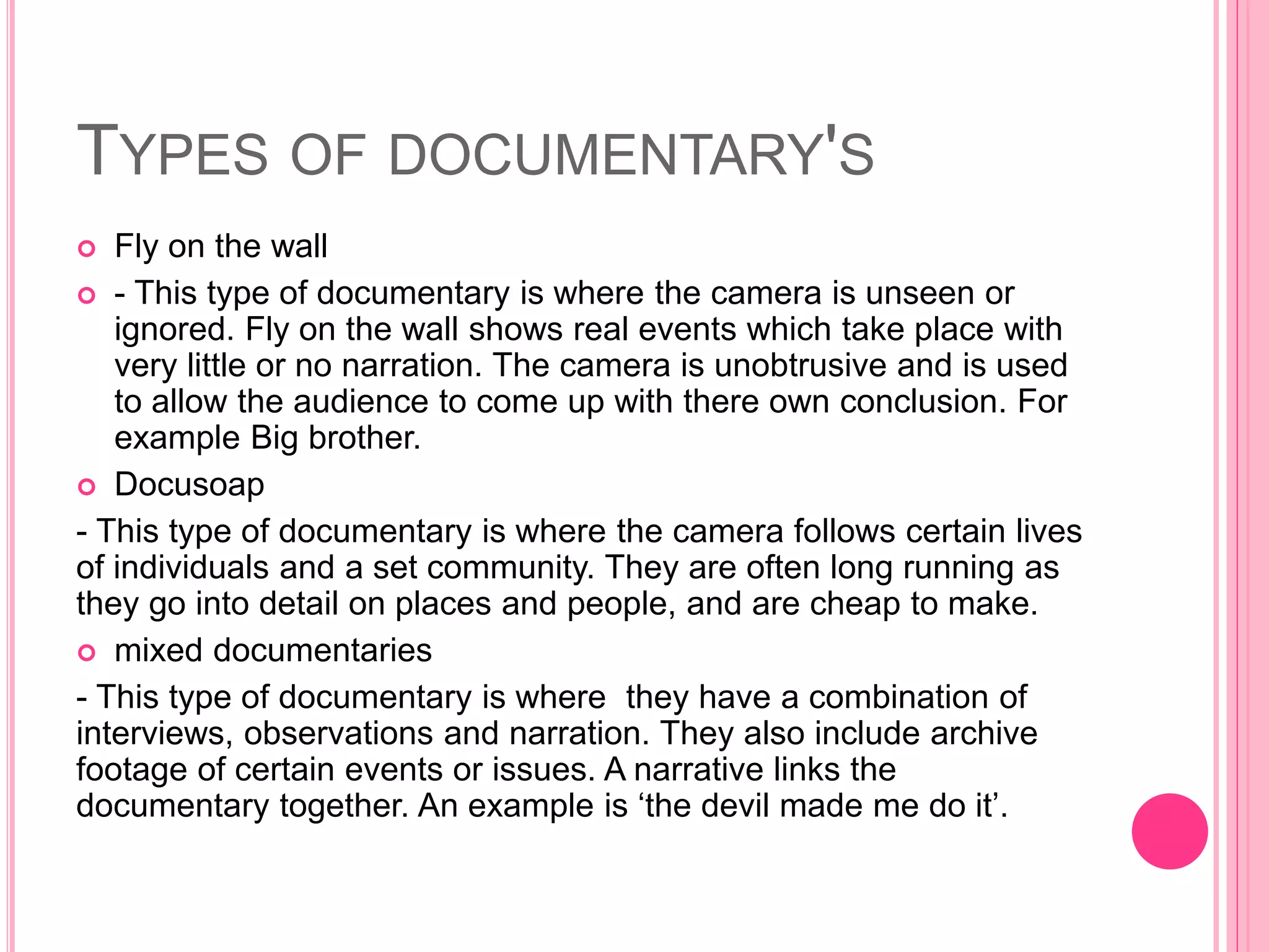 Genre analysis powerpoint | PPTX
