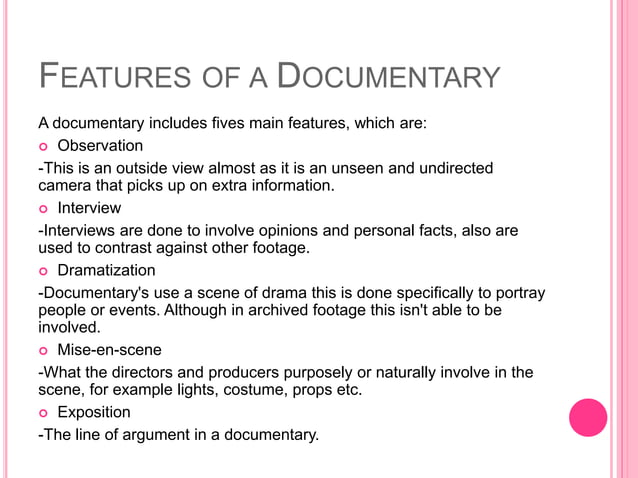 Genre analysis powerpoint | PPTX