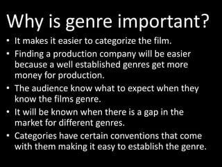 Genre and classification | PPTX