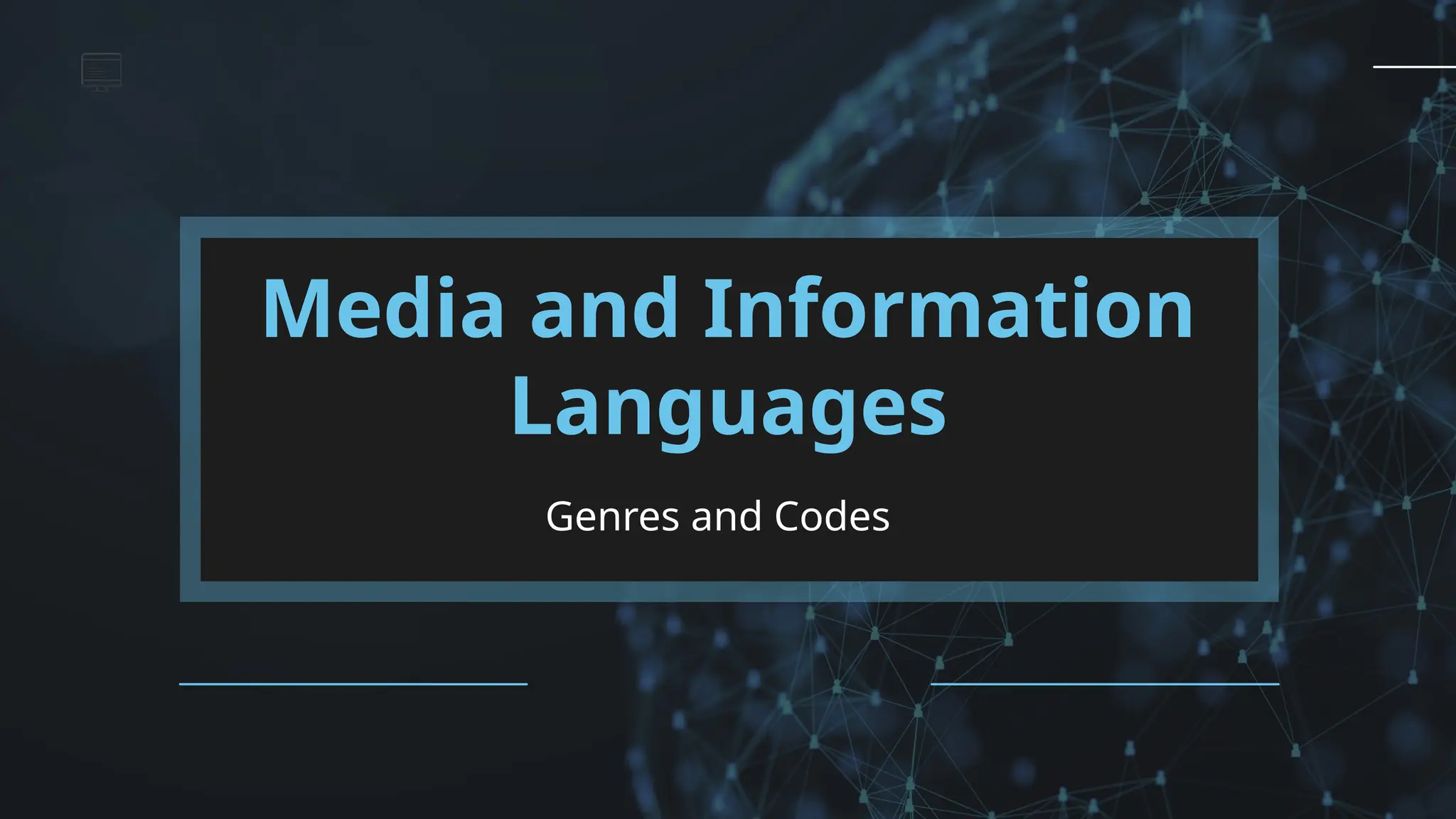 genre and codes (different types of genre and variety of codes.pptx