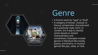 genre and codes (different types of genre and variety of codes.pptx