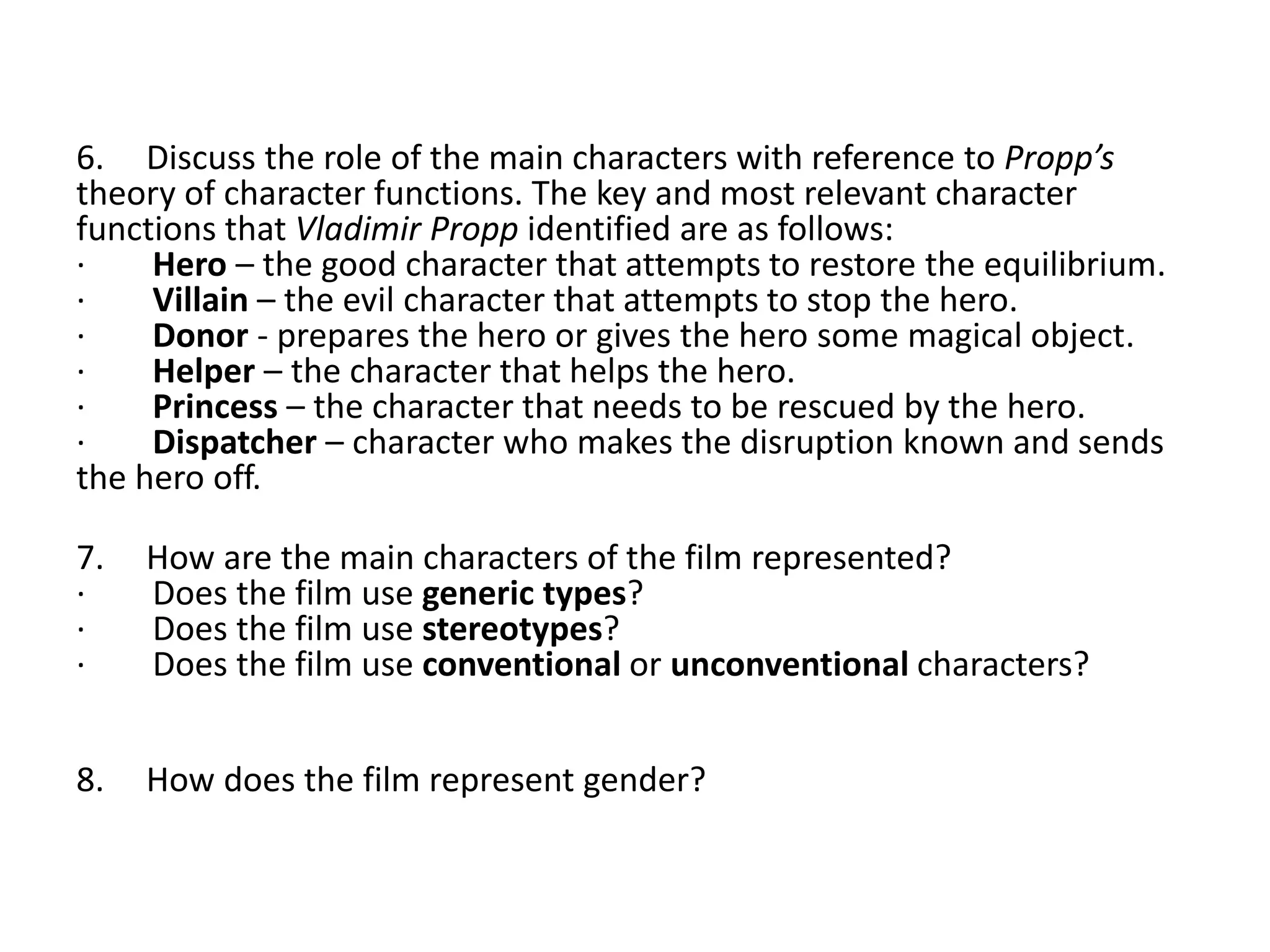 Genre and film textual analysis | PPTX