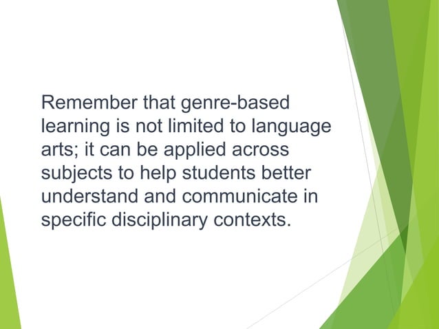 Genre Based Approach.pptx | Education