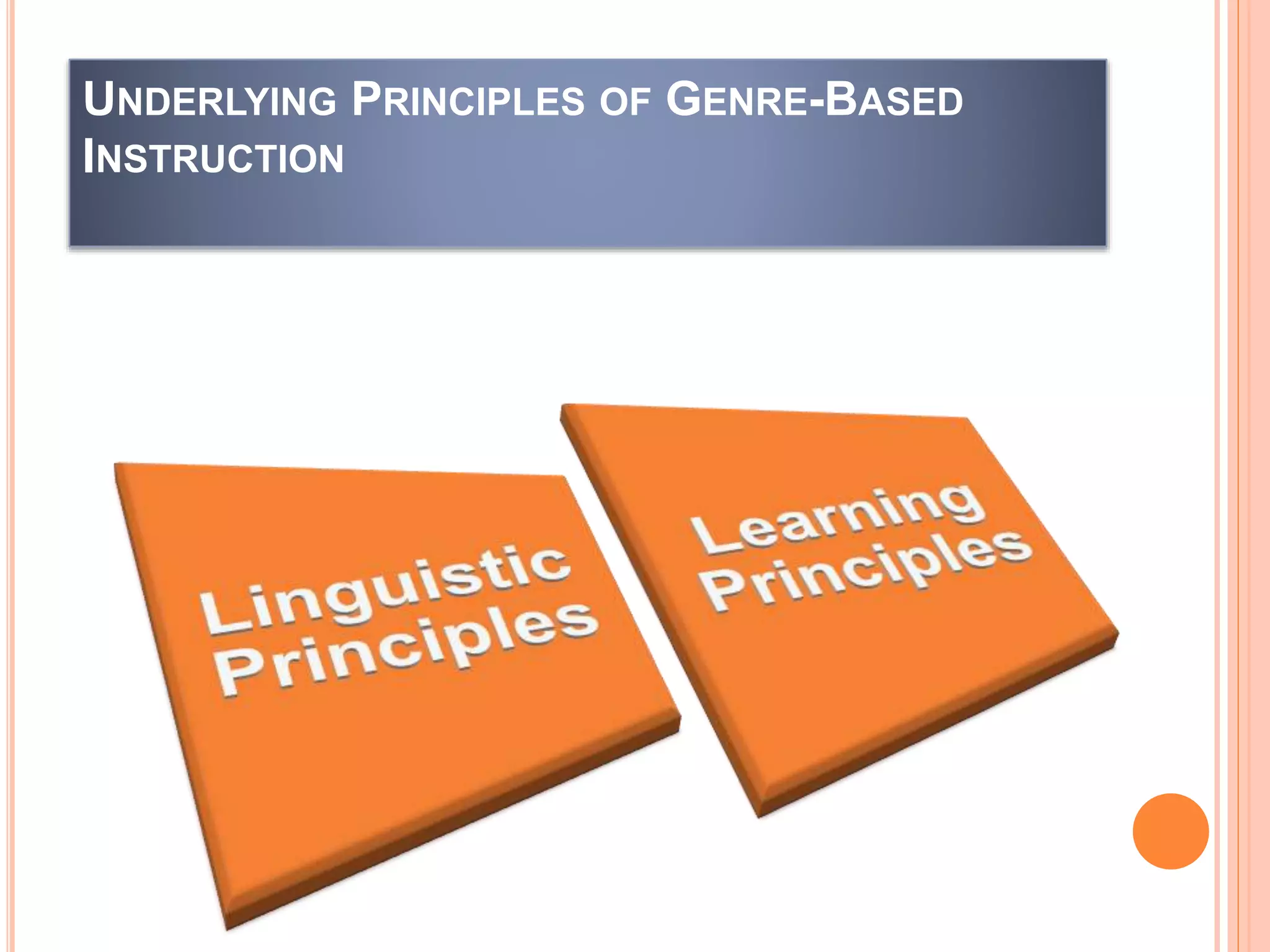 Genre based instruction | PPTX