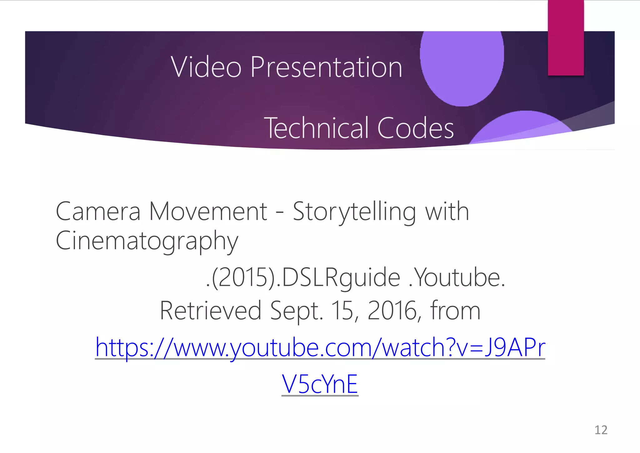 Genre, Codes and Conventions (2).pptx | Video Production | Content Production