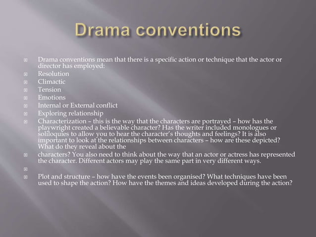 Genre conventions | PPTX