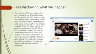 Genre conventions in film openings | PPT