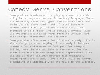 Genre Conventions Research | PPTX