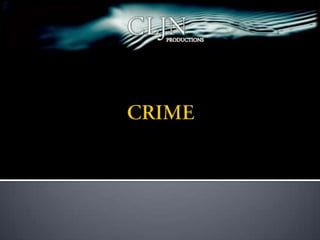 Research into Crime Genre | PPTX
