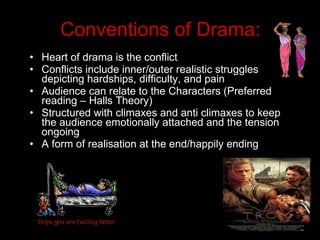 Conventions of Drama Films | PPT