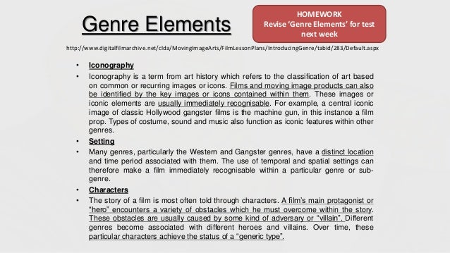 Genre elements