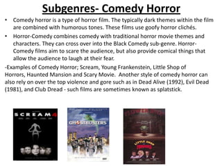 Genre exploration task 2 | PPT