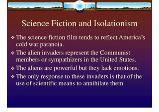 Genre Films And The Status Quo | PPT