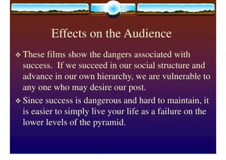 Genre Films And The Status Quo | PPT