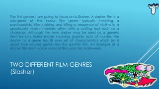 Genre final (media audience) | PPTX