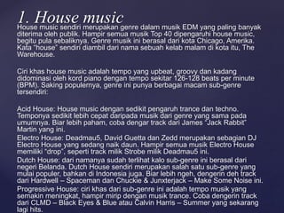 Genre – genre musik edm | PPTX