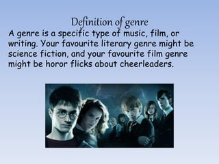 Genre homework (1) | PPT
