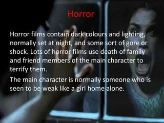 Genre horror codes and conventions | PPT