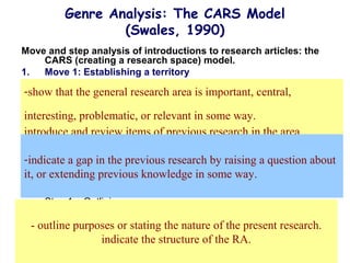 Genre in academic writing | PPT