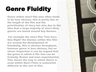 Genre in short film | PPTX