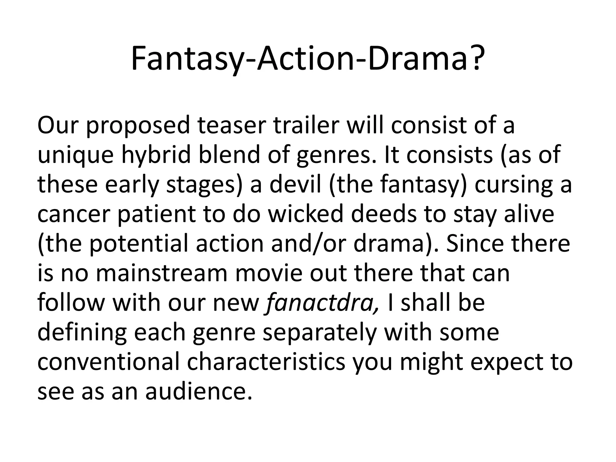 Genre introduction and definition 1b | PPTX | Fantasy | Genres