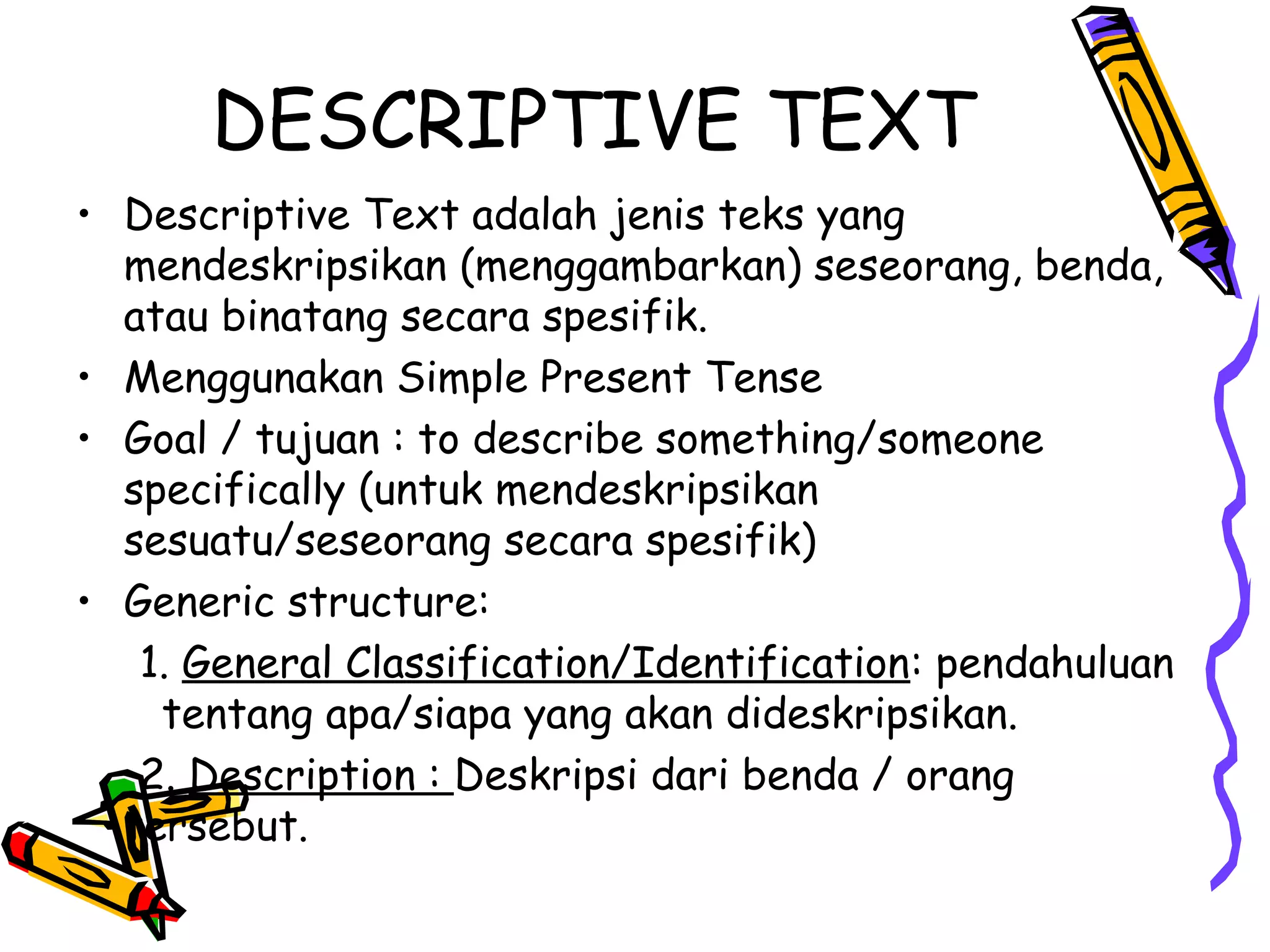 Genre (jenis jenis teks) | PPT