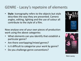 Genre lacey | PPTX