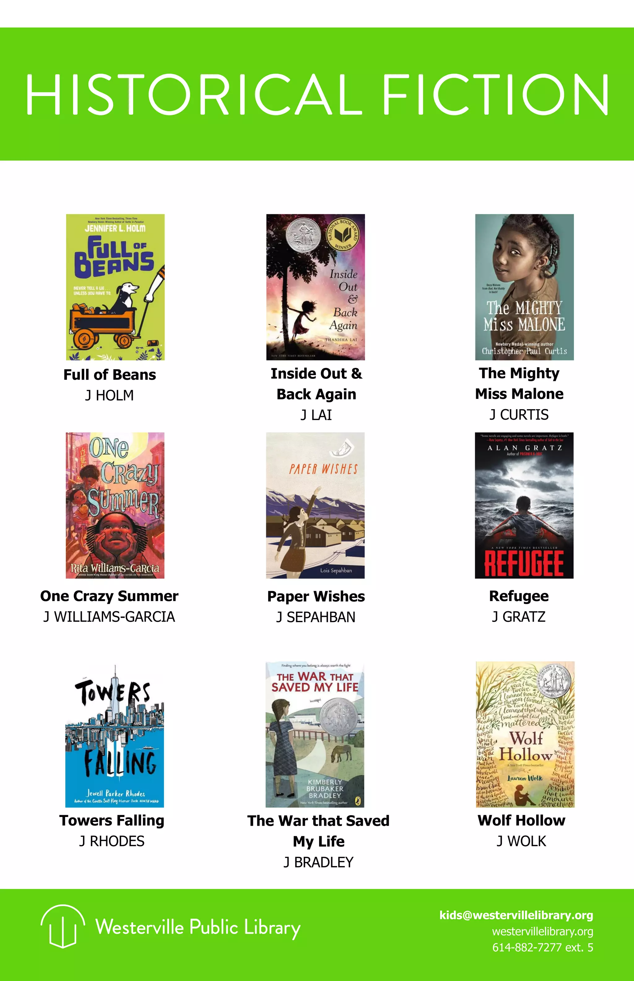 Library Genre & Mood Posters | PDF