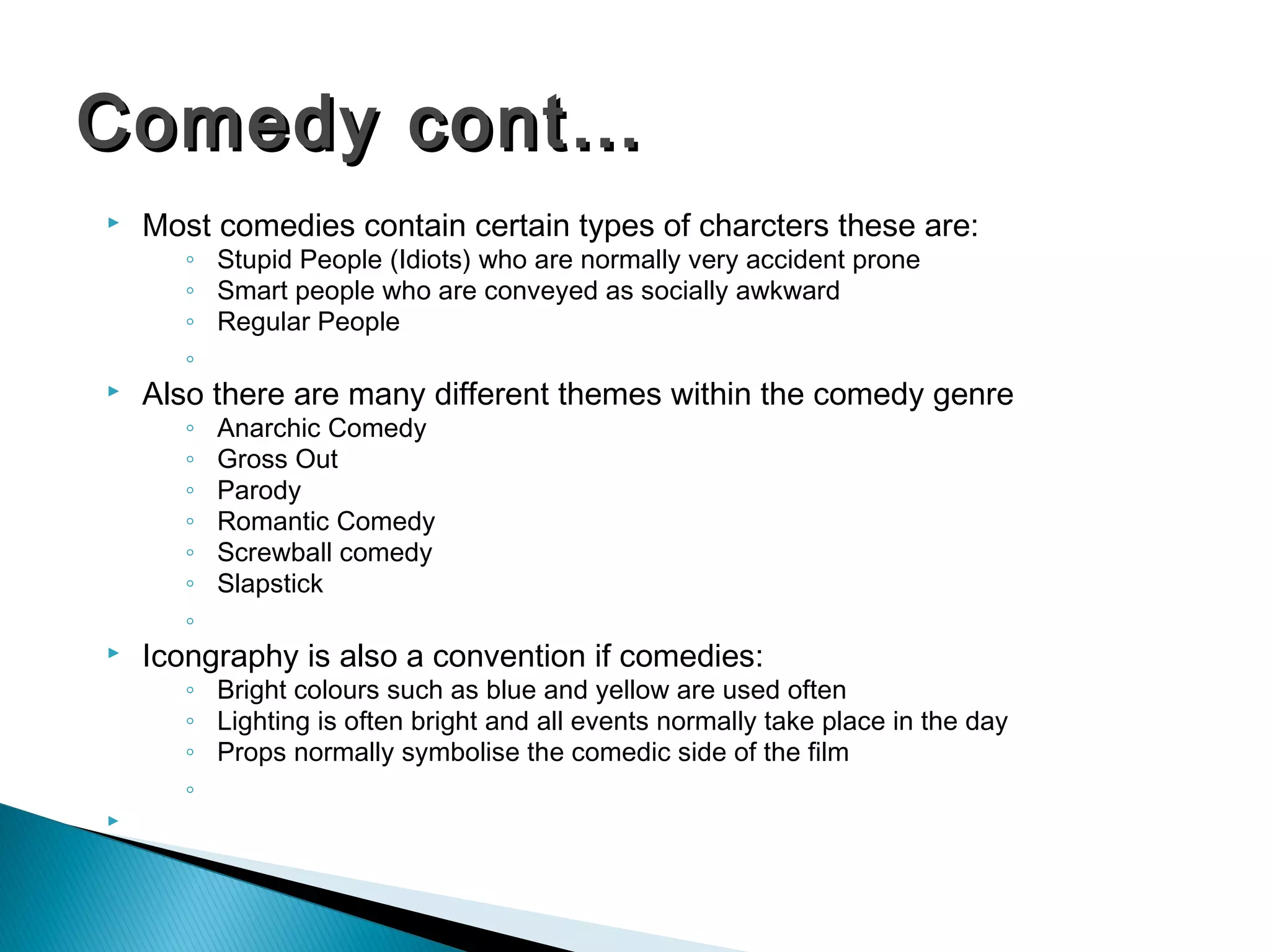 Genre of trailer | ODP | Western | Genres