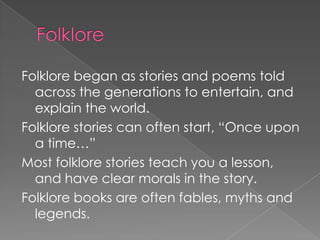 Genre pp | PPT | Free Download