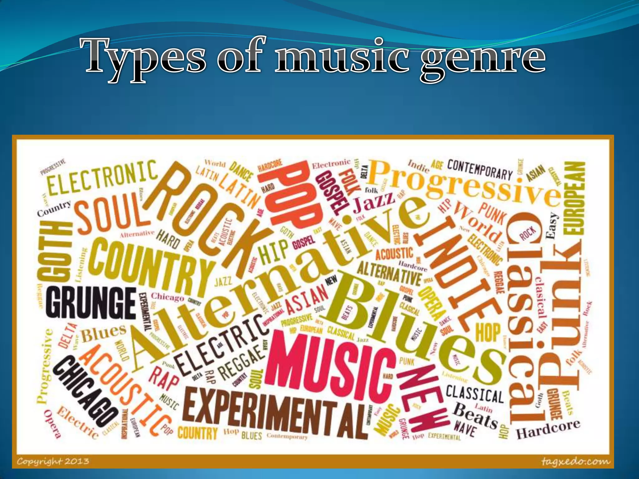 Genre presentation | PPTX