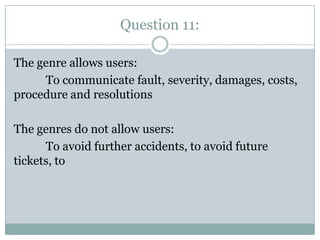 Genre presentation | PPT