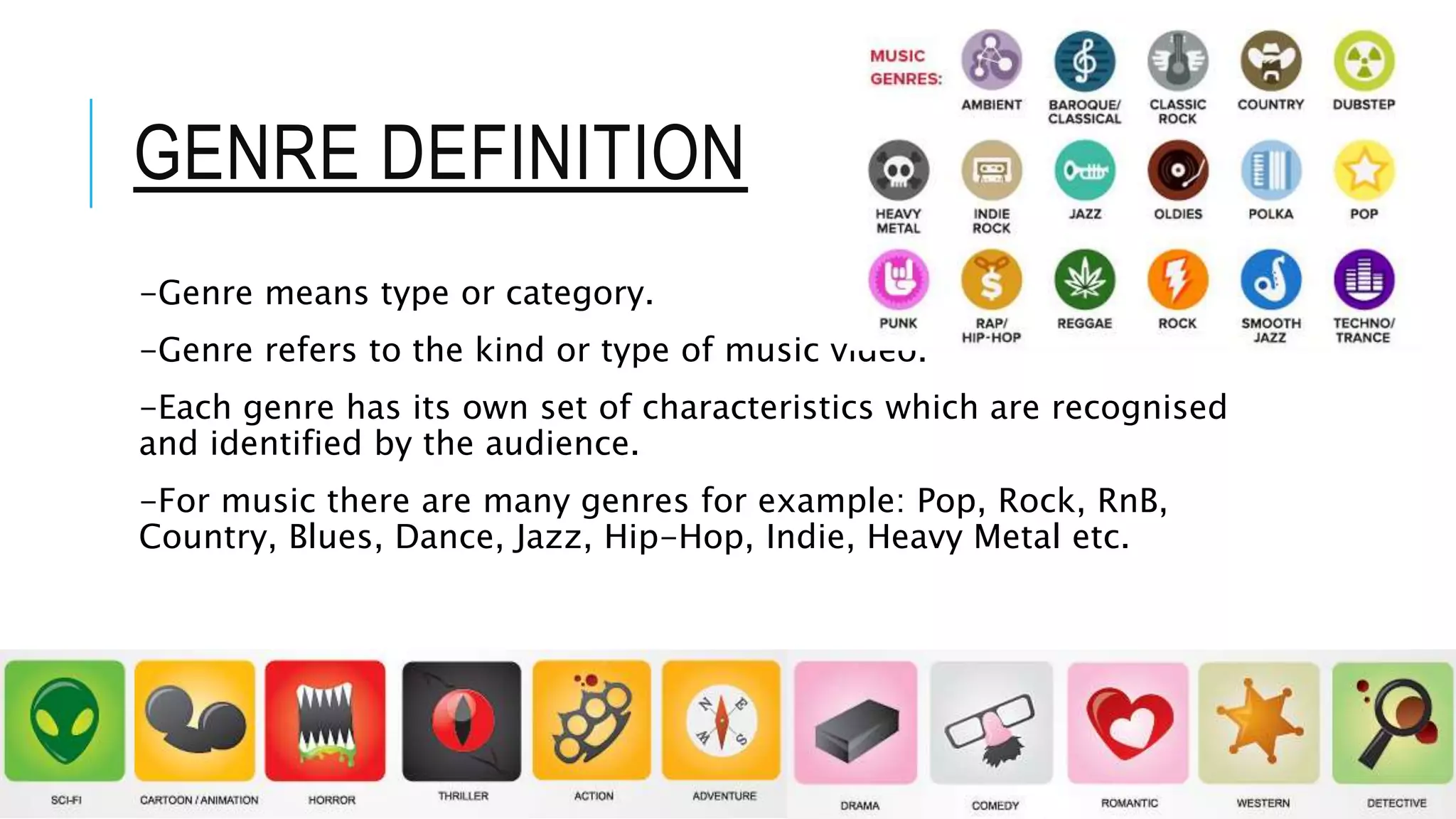 Genre presentation | PPT