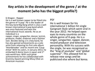 Genre representation | PPT