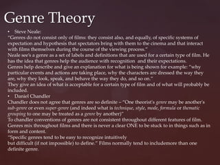 Genre research 2 | PPT