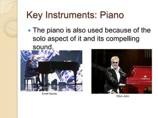 Singer/songwriter Genre Research | PPT