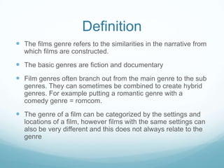 Genre research | PPT