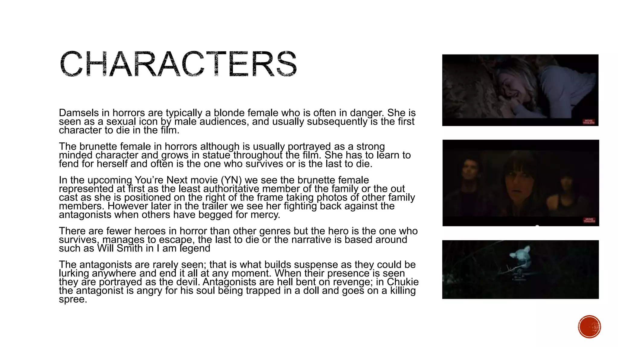 Genre research | PPTX | Horror | Genres