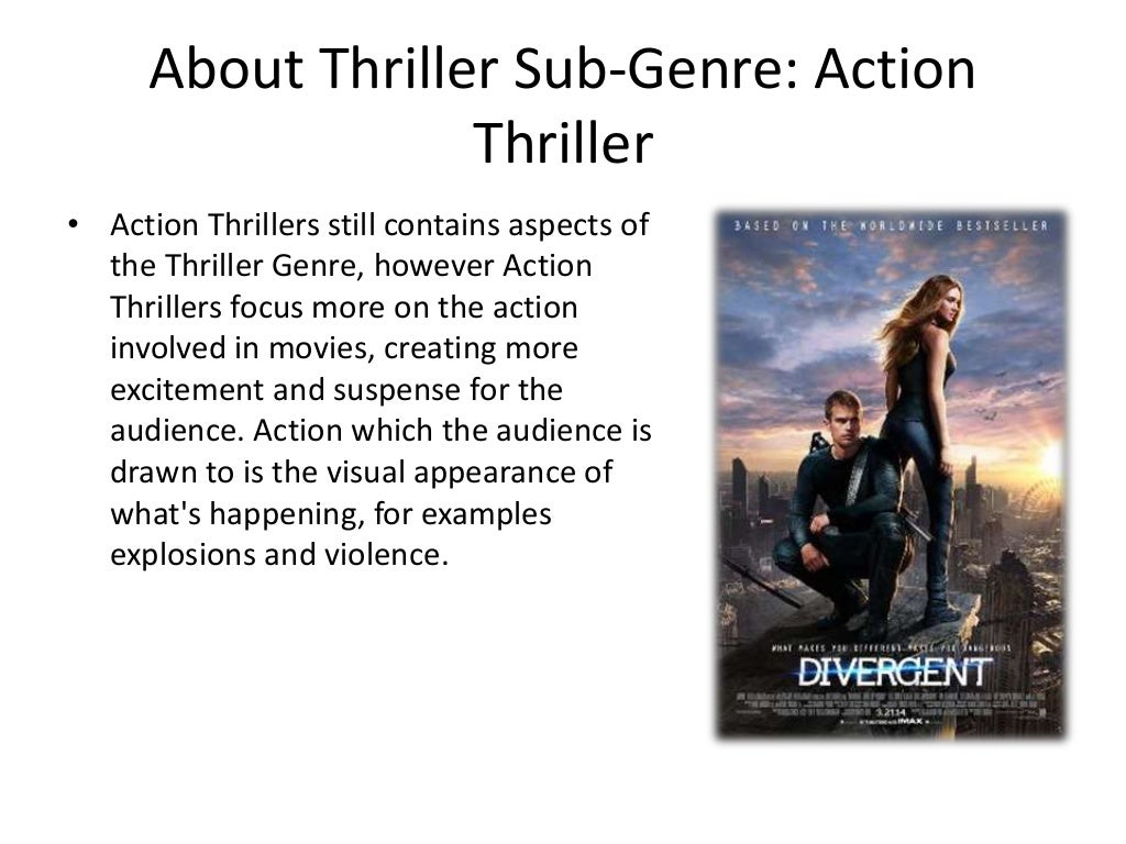 Spy Thriller Genre research