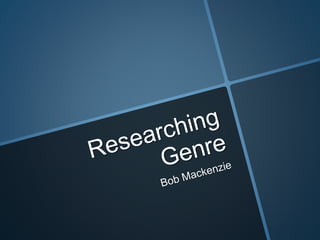 Genre research | PPTX